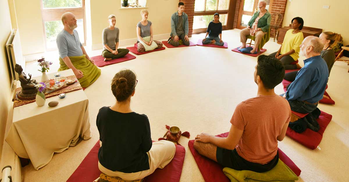 Buddhist Retreat | All Welcome | The Barn Retreat Centre